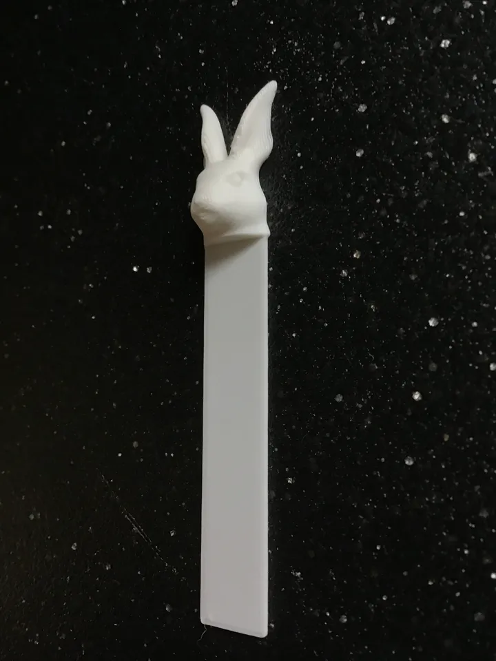 Bunny Rabbit bookmark by freddog | Download free STL model | Printables.com