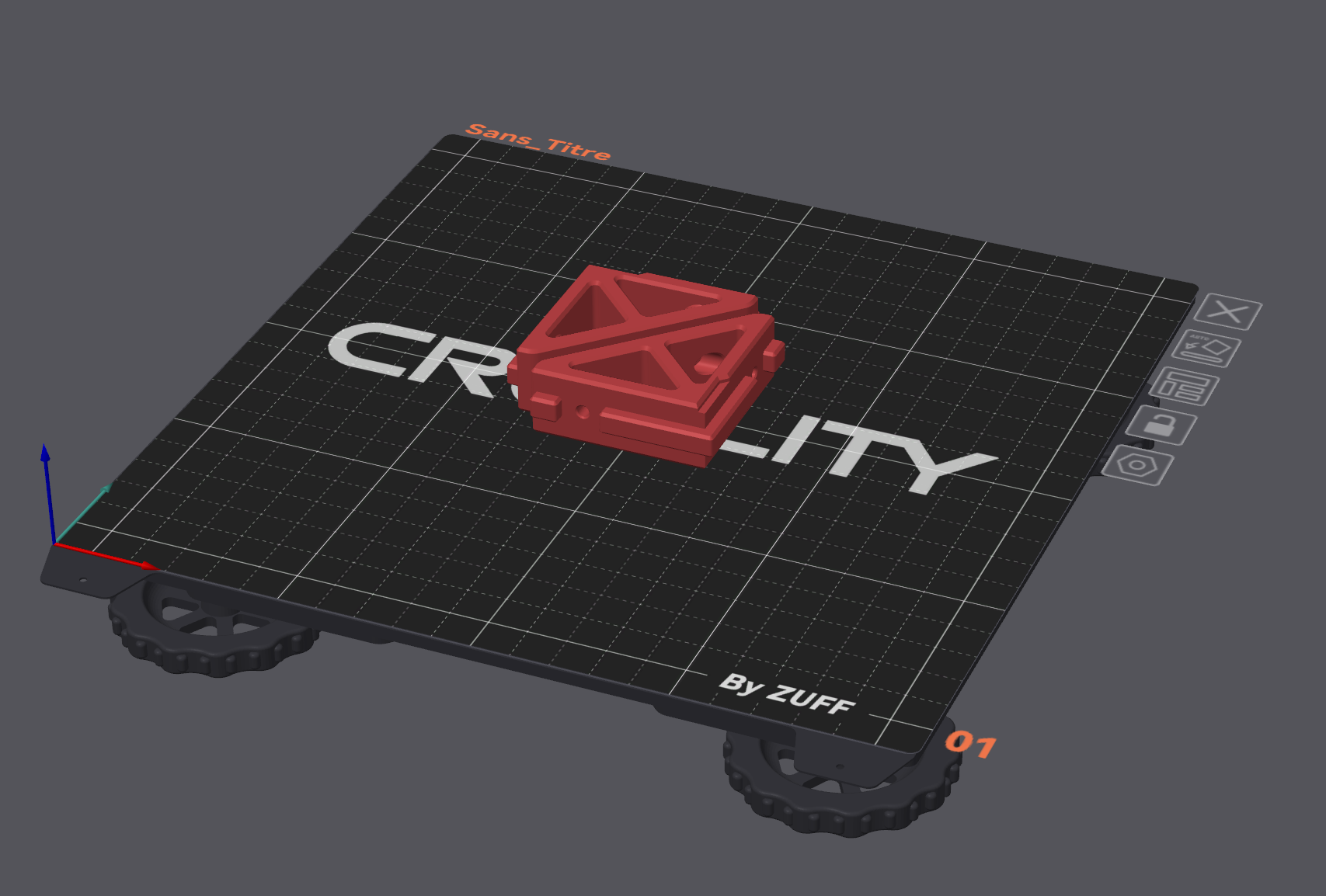 ENDER 3, V2, S1, S1 PRO... ALU EXTRUSION REINFORCEMENT BRACKET by Zuff | Download free STL model ...