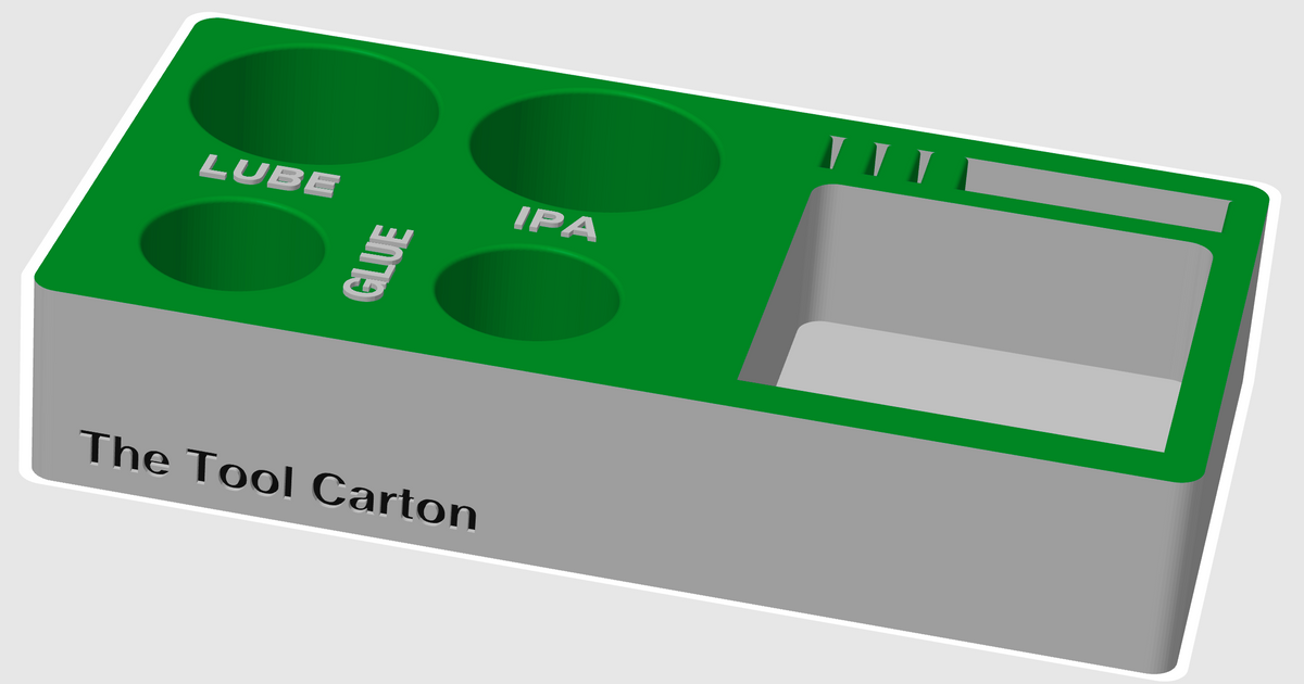 TOOL CARTON by danielknight982 | Download free STL model | Printables.com