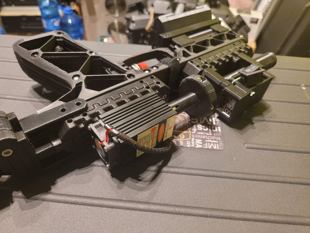 Laser Gun Frame Prototype by Piro | Download free STL model ...