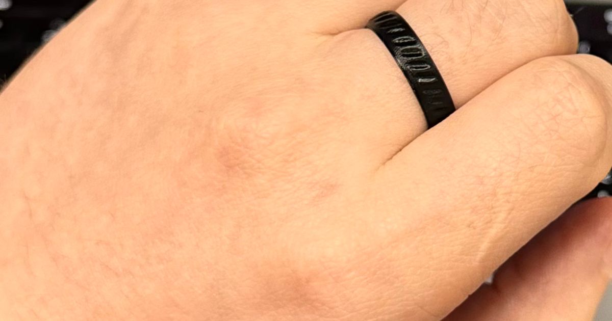 Custom Sized Ring by MDHR | Download free STL model | Printables.com