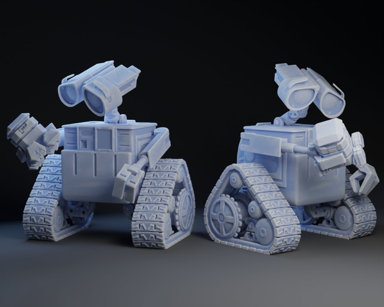 Wall-E (design your own) by Peter Farell | Download free STL model ... Wall-E (design your own) by Peter Farell | Download free STL model ...