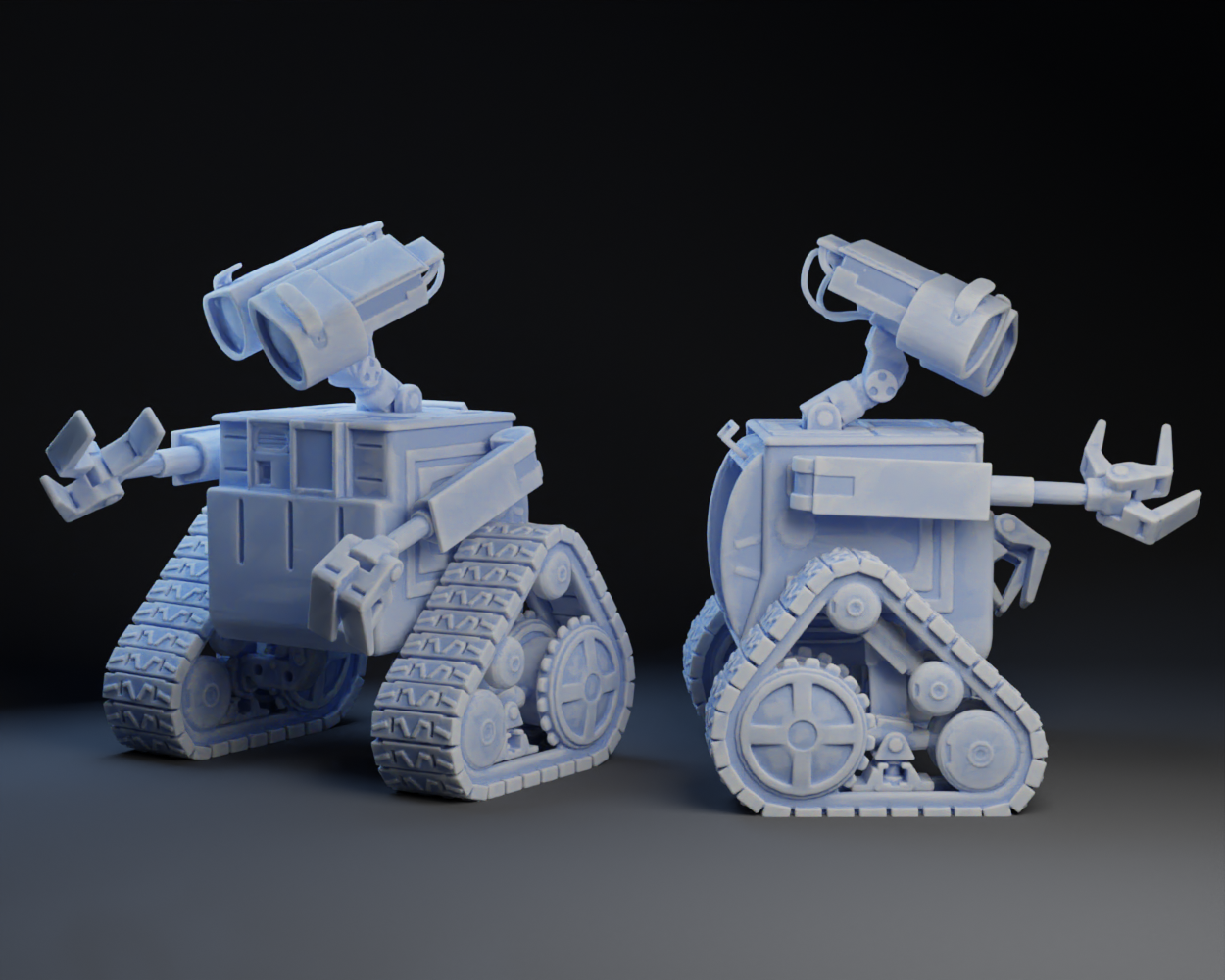 Wall-E (design your own) by Peter Farell | Download free STL model ... Wall-E (design your own) by Peter Farell | Download free STL model ...