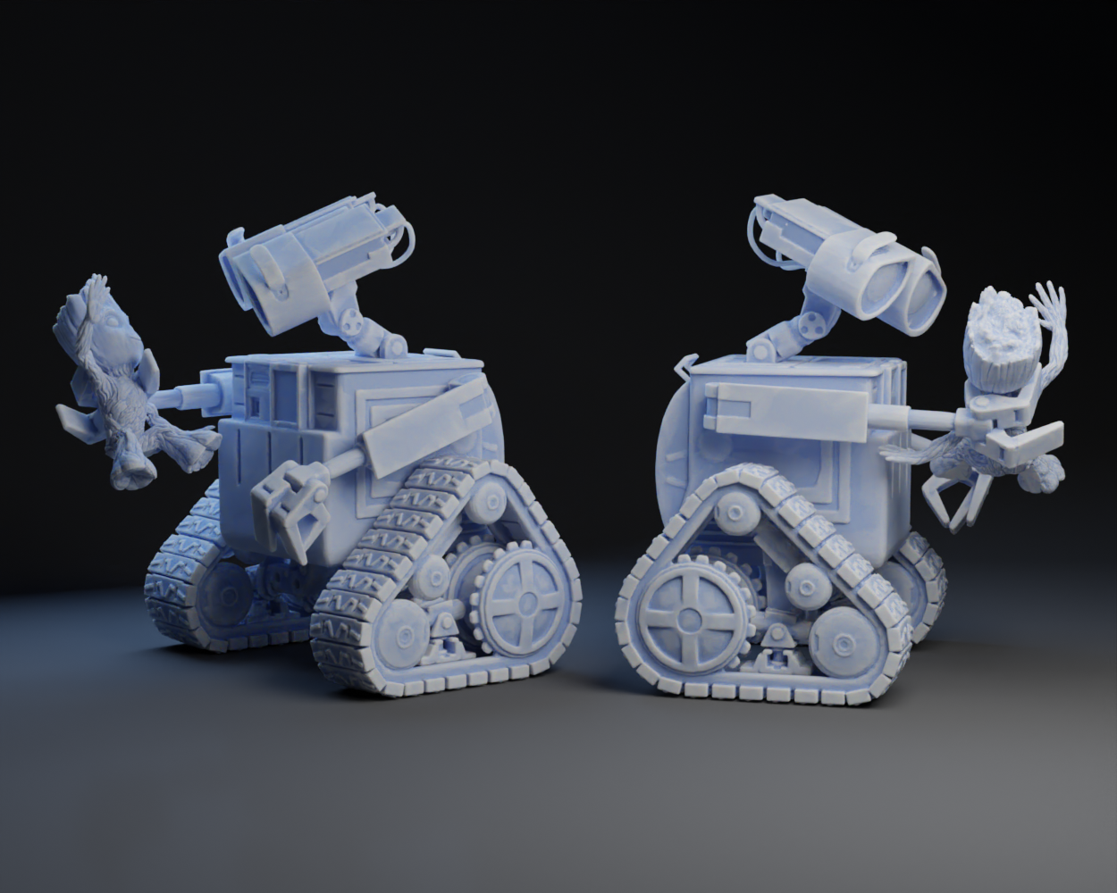 Wall-E (design your own) by Peter Farell | Download free STL model ...
