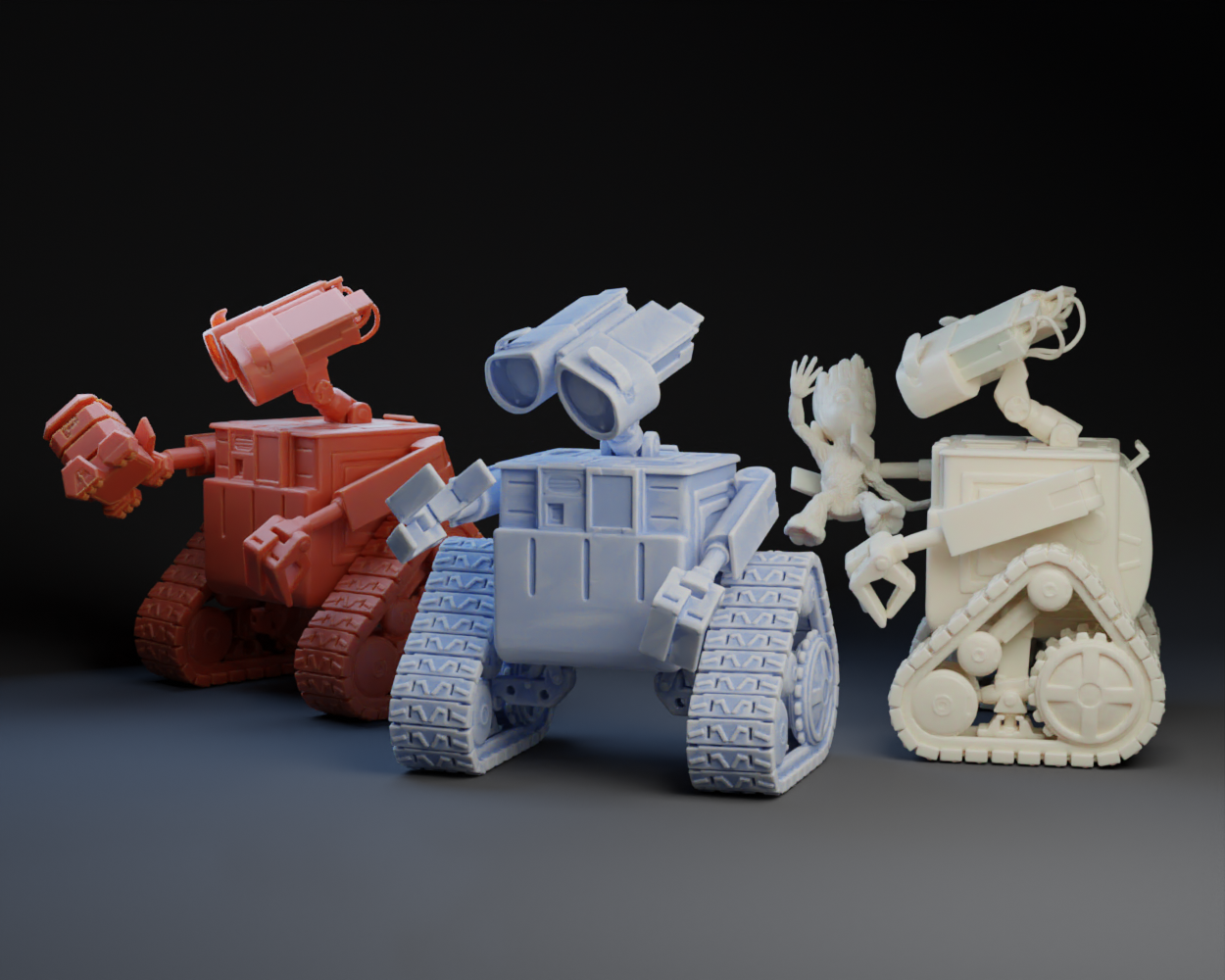 Wall-E (design your own) by Peter Farell | Download free STL model ...