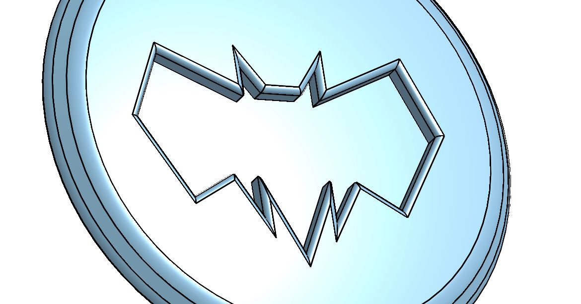 Bat Coin by Electro Zap | Download free STL model | Printables.com