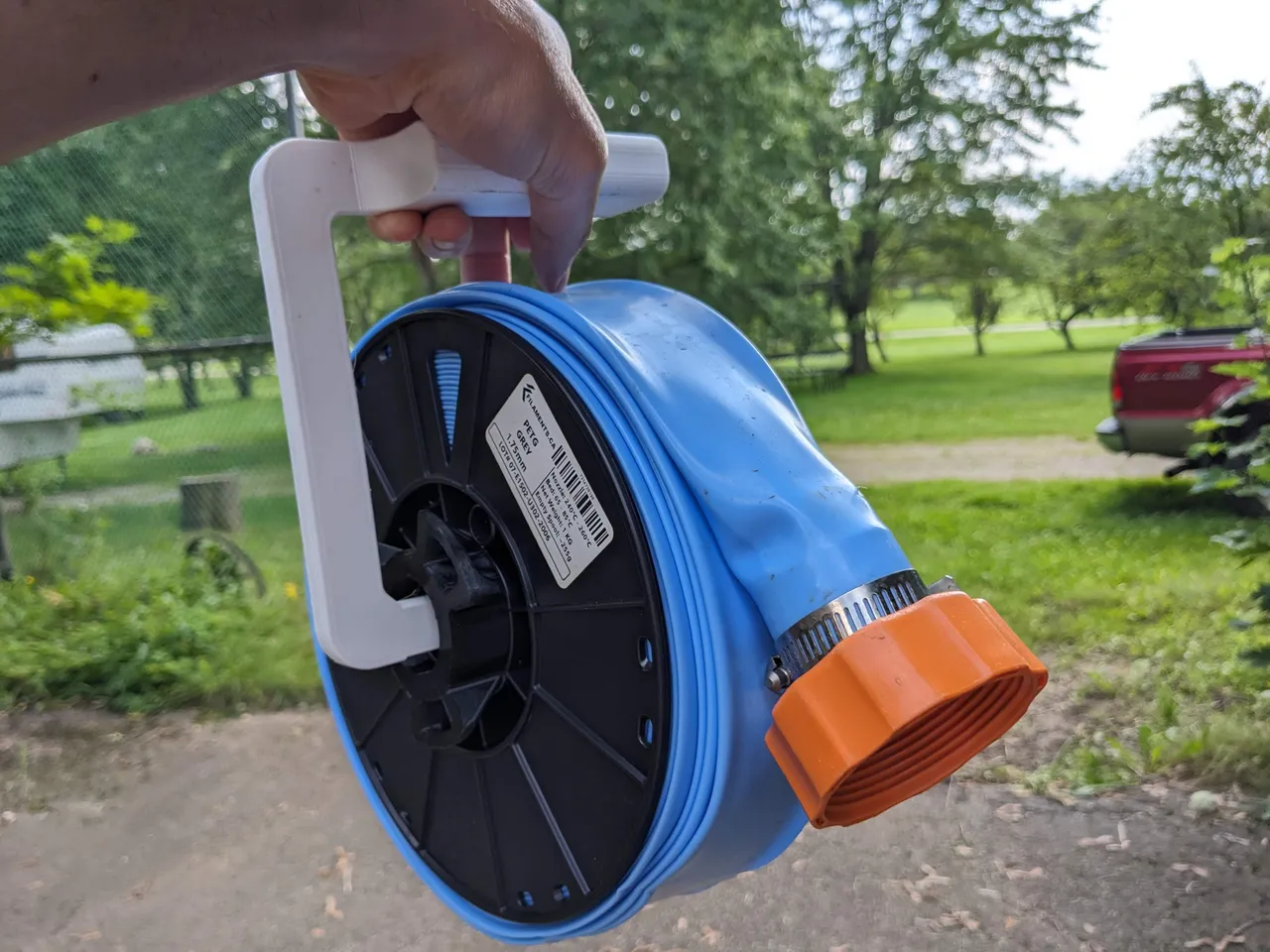 Universal Filament Spool Reel by steriku | Download free STL model ...
