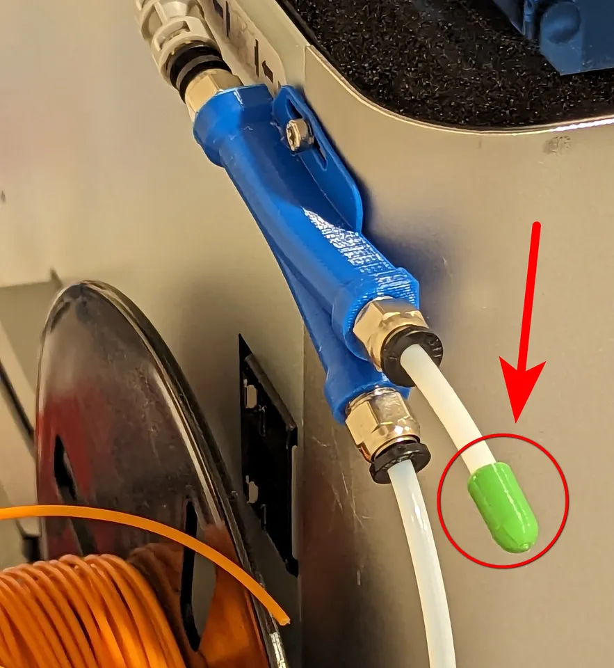 PTFE Cap for Bambu Lab AMS Y-Splitter by Ed Johnson | Download free STL ...