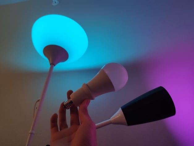 NOT lamp shade adapter by jamie xu | Download free STL model ...