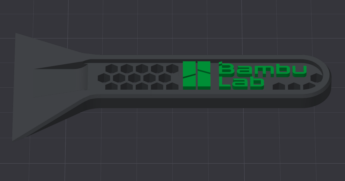 Bambu Lab Small Scraper by Jermaine T. Mehrlich | Download free STL ...