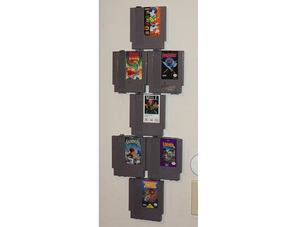Modular NES Game Wall Hangers (Nintendo Entertainment System) UPDATED ...