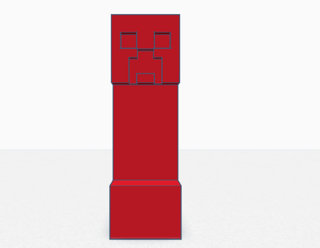 Minecraft creeper by Burgir | Download free STL model | Printables.com