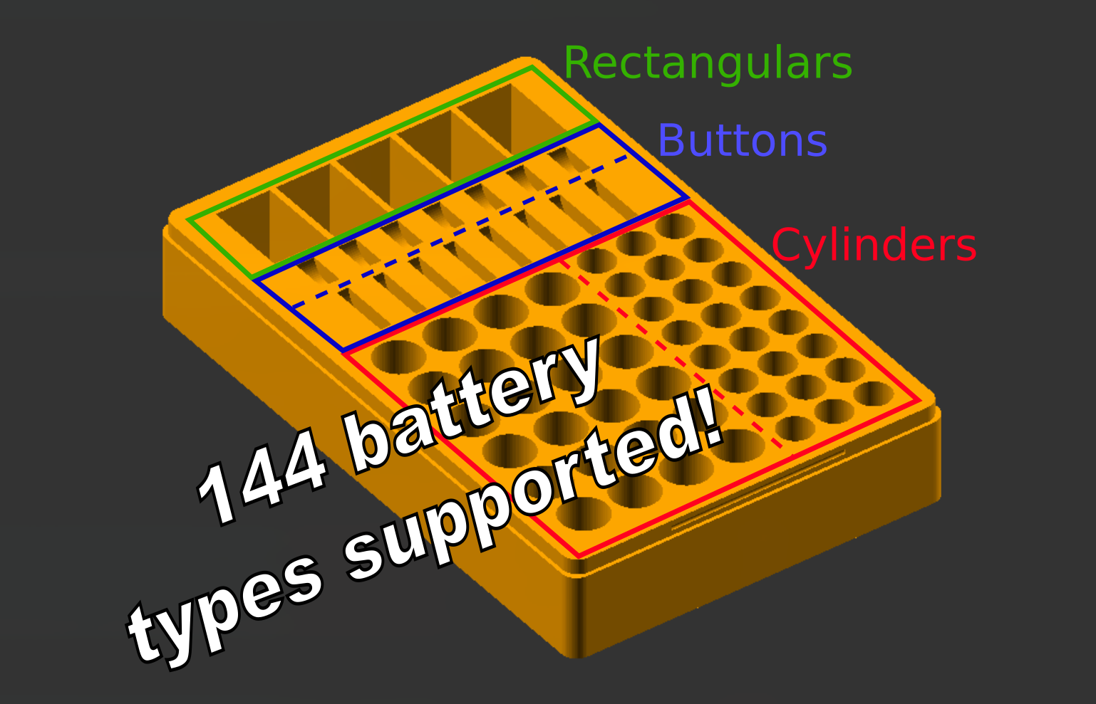 The Ultimate Parametric Battery Box por MechaRaptor | Descargar modelo ...