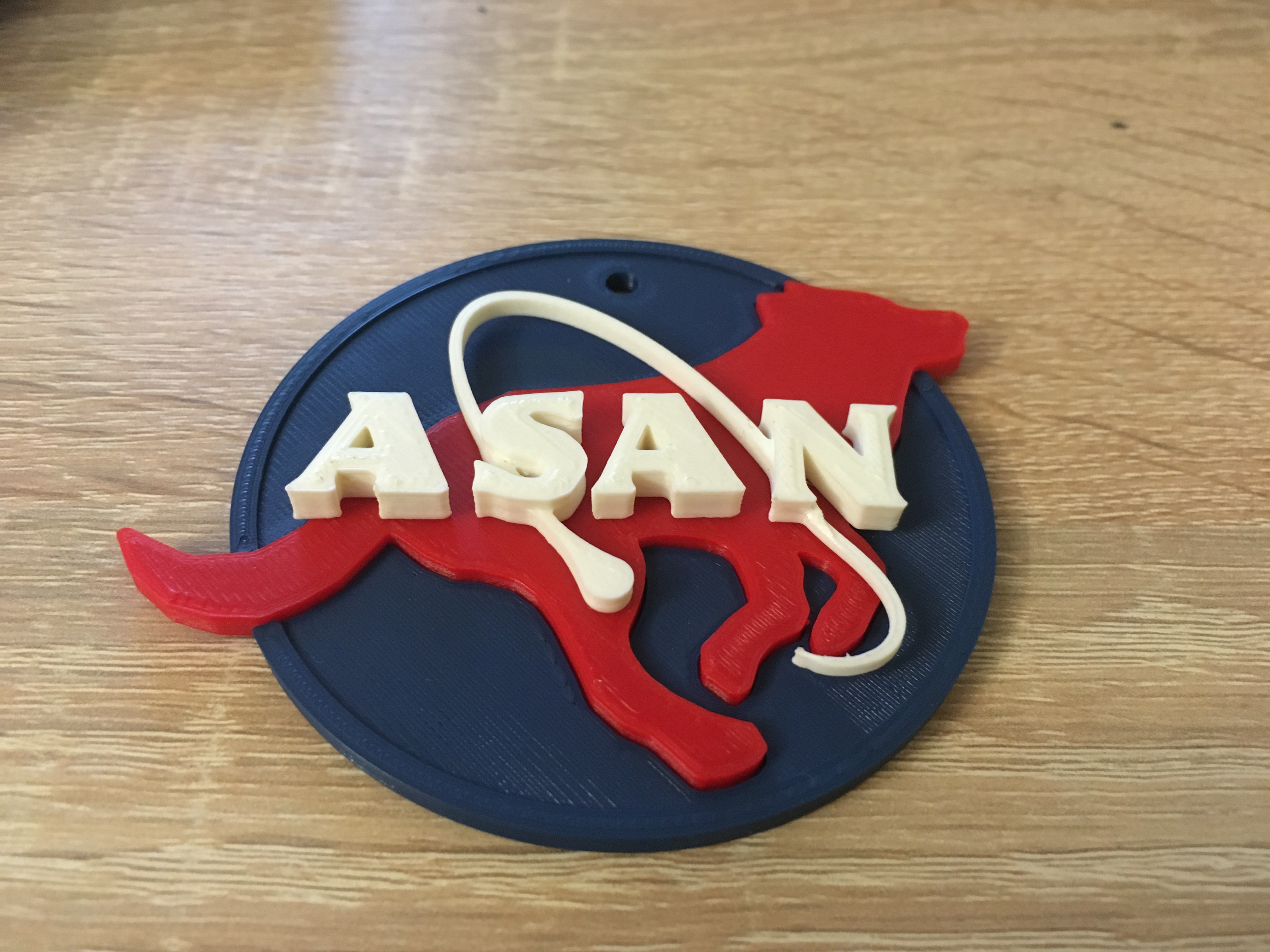 Our dog logo ASAN / NASA by Alfonz | Download free STL model ...