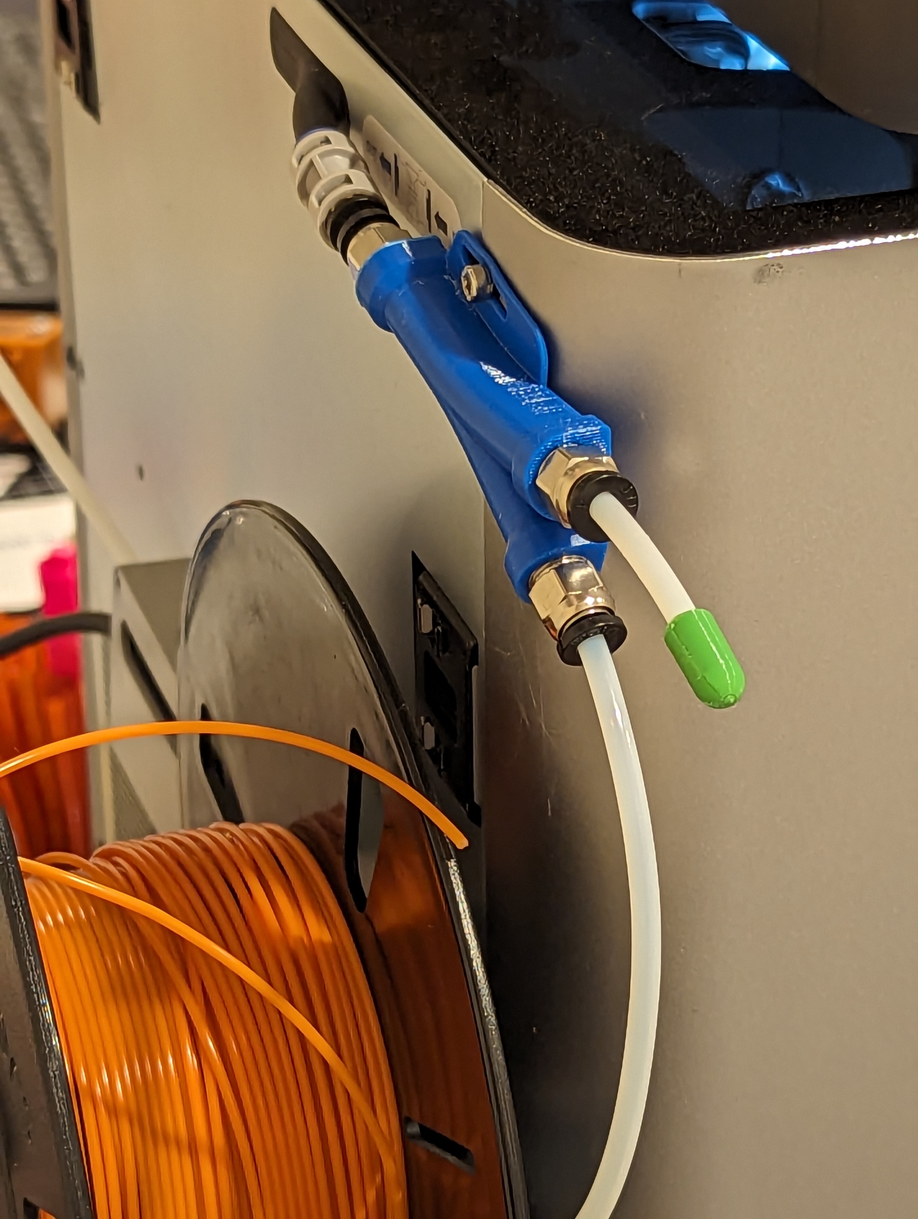 Bambu AMS No-Catch Y-Splitter PC4-M10 by Ed Johnson | Download free STL model | Printables.com