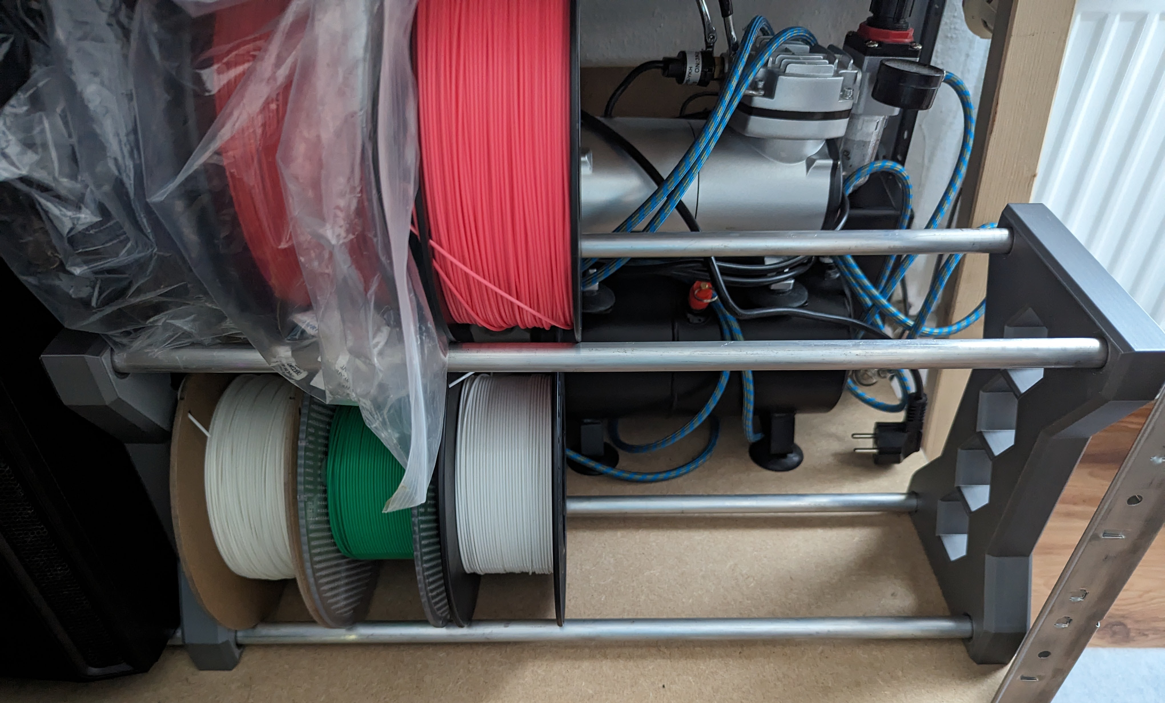 Filament Storage Rack, Step included by Bertoo1337 | Download free STL ...