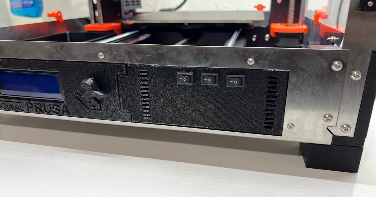 Raspberry Pi (No Screen) with Switches for Prusa Box by BruceDemski | Download free STL model ...