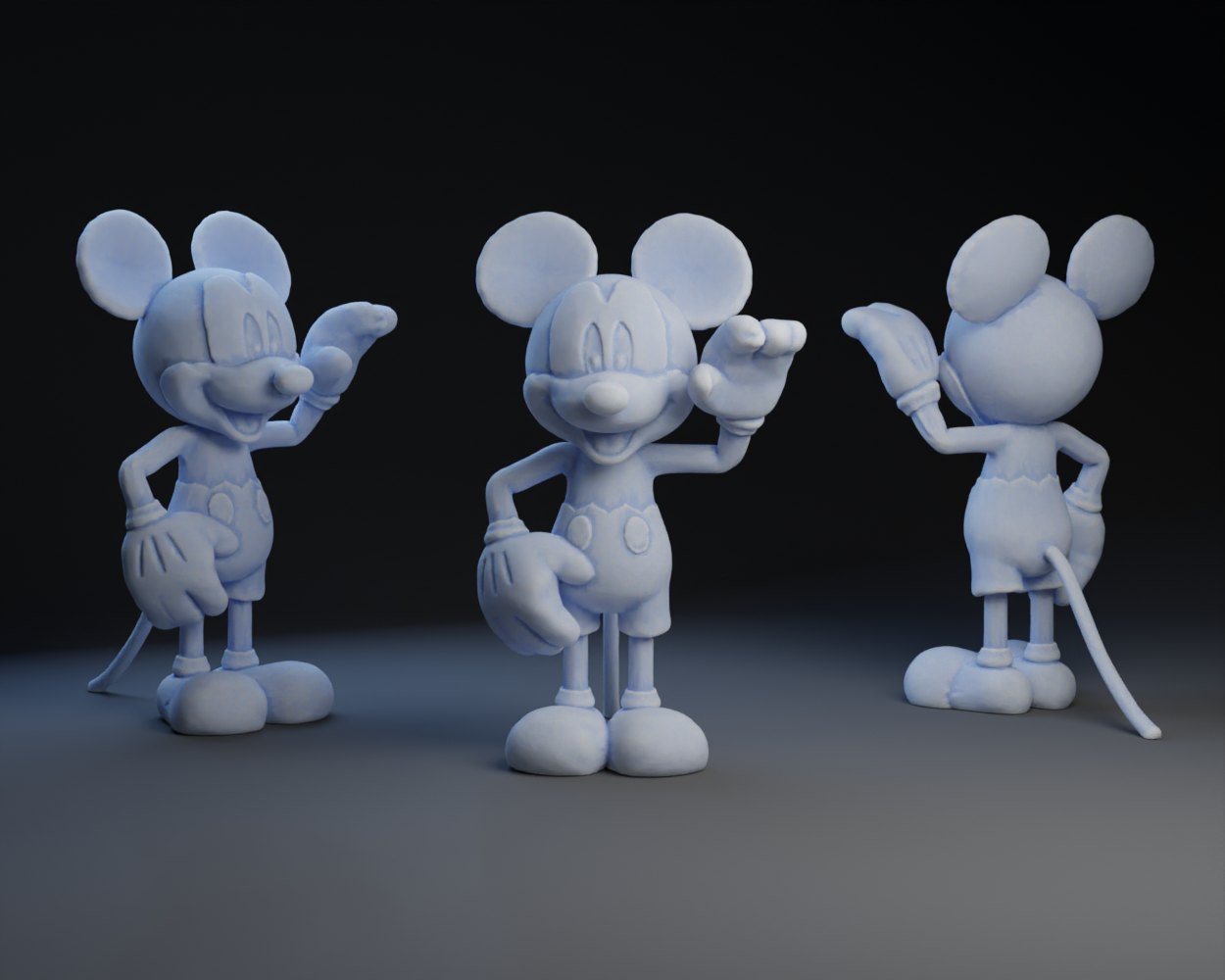 Mickey Mouse by Peter Farell | Download free STL model | Printables.com