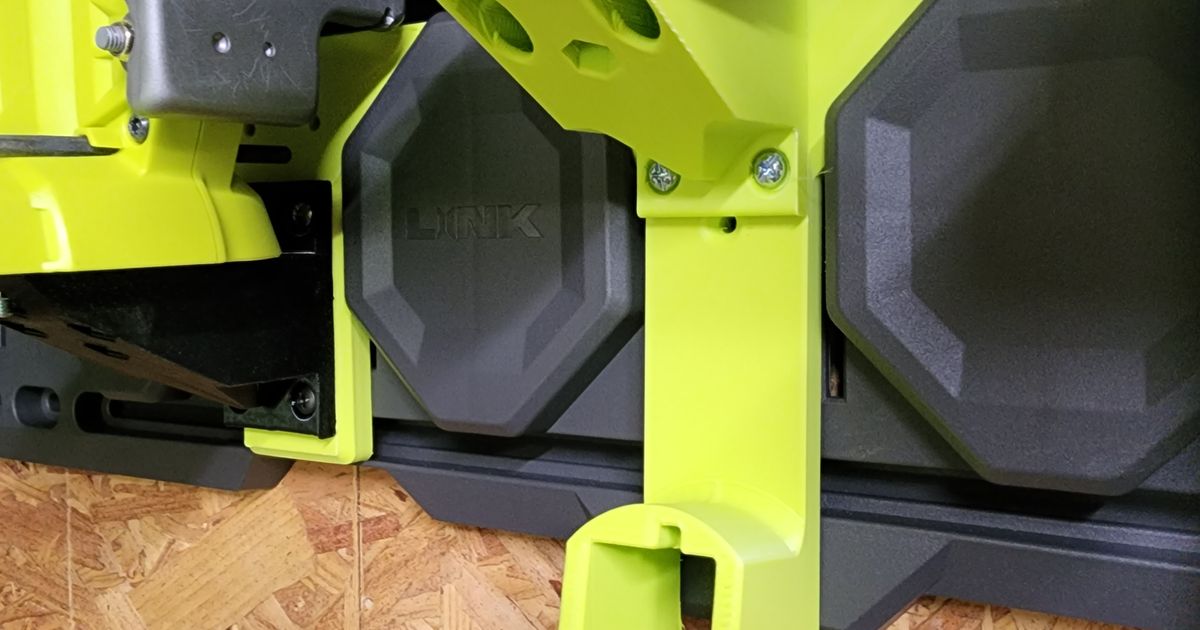 Ryobi Battery Tool Adapter for Ryobi Link Wall Panels by Peg'd Products ...