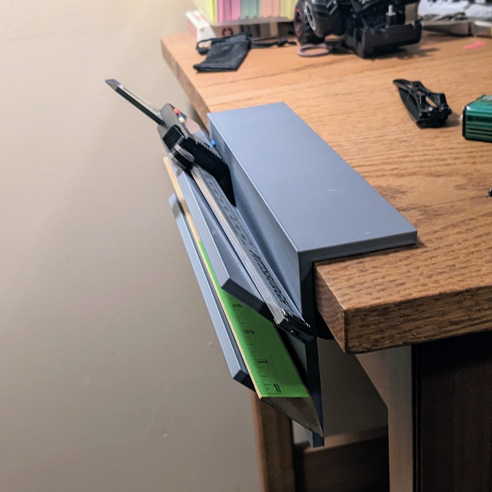 angled shelf desk attachment by Daniel Ehme | Download free STL model ...