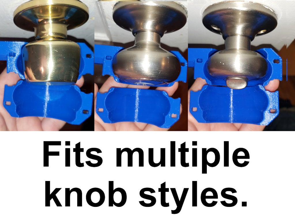 Round Door Knob to Lever / Handle Converter por Tony Youngblood ...