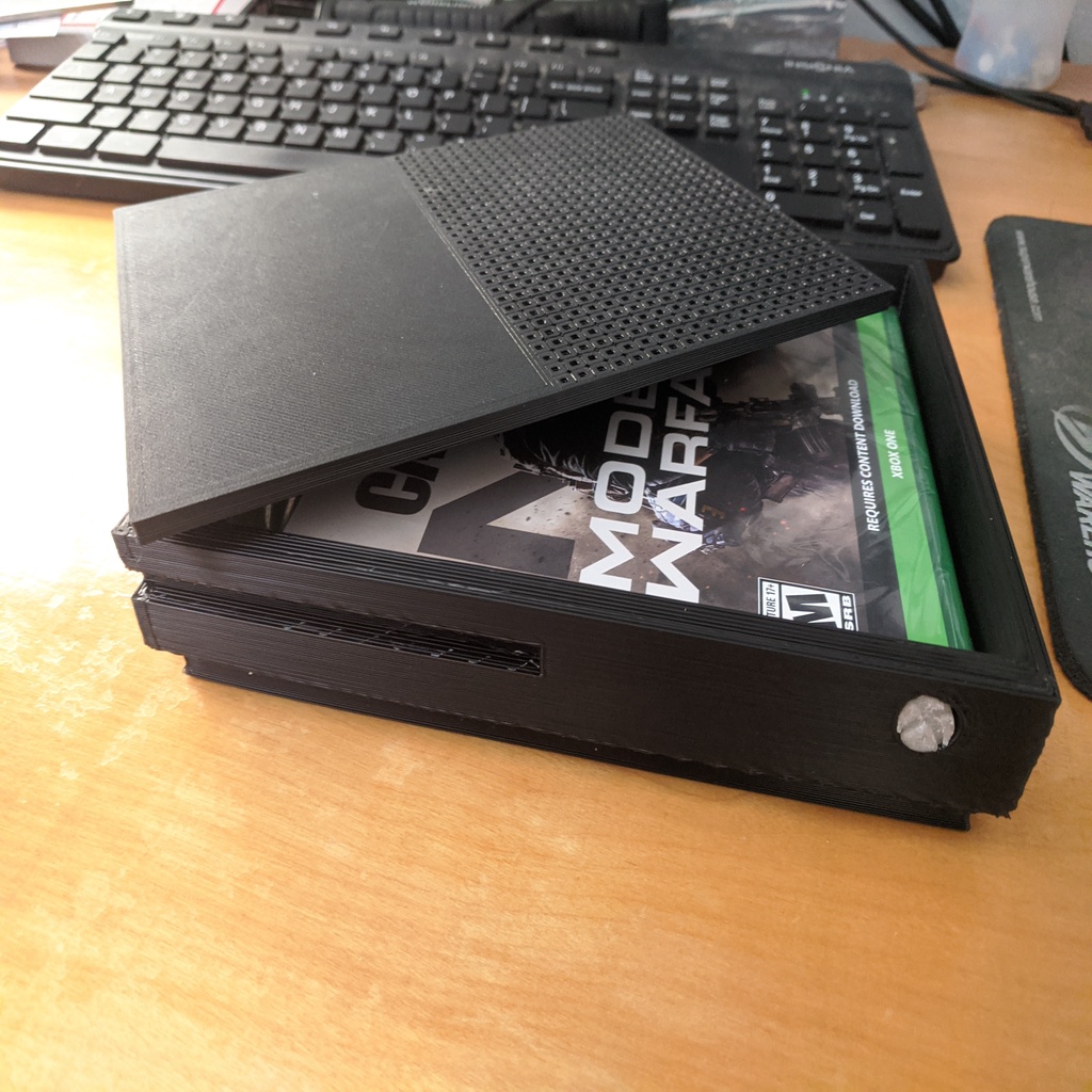 Xbox One S game giftbox / trinket container by JamesGames | Download ...