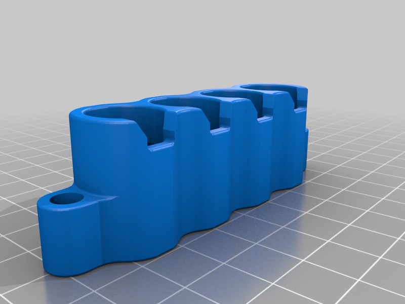 Tent stake (peg) holder ver2 by kiwamu | Download free STL model ...