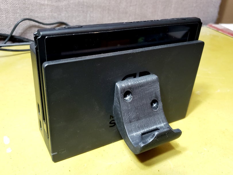 Nintendo Switch Pro Controller Mount - Mounts on Wall or Switch! by ...