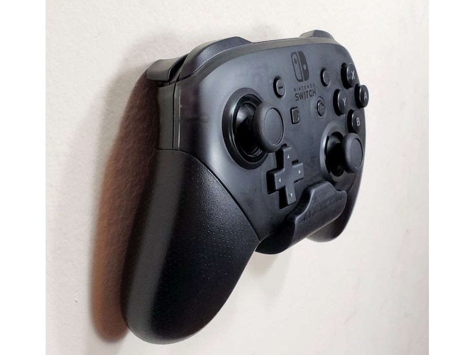 Nintendo Switch Pro Controller Mount - Mounts on Wall or Switch! by ...