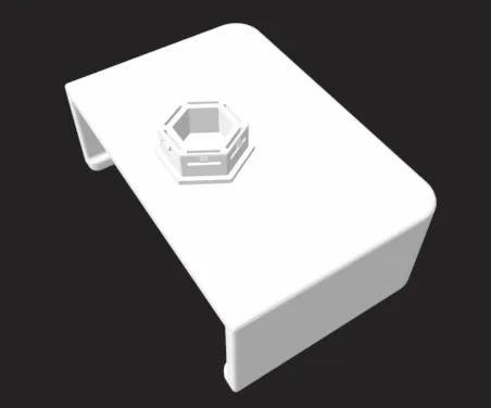 Anbernic RG353v Honeycomb Wall Mount by Jake Galea | Download free STL ...