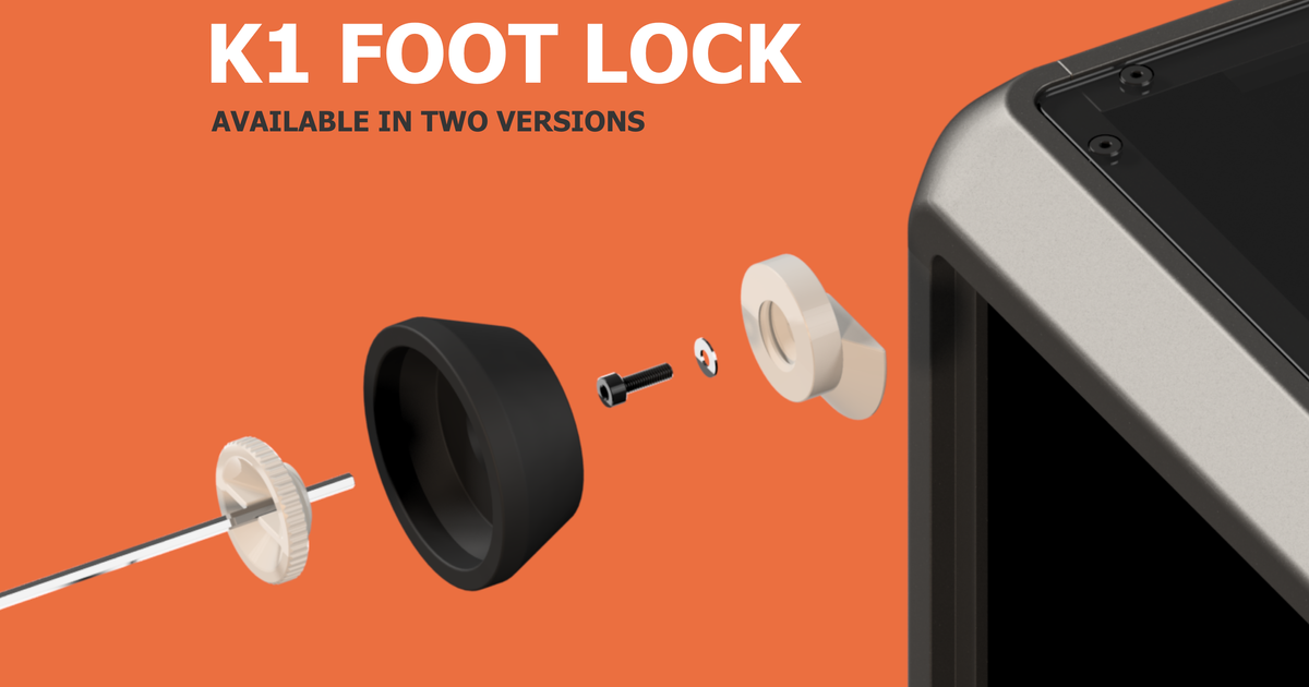 Foot Upgrade - Creality K1 Series by Henlor | Download free STL model ...