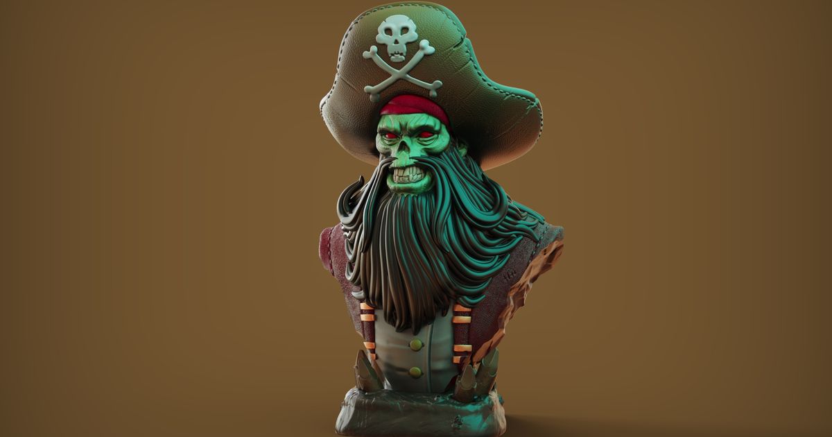 LeChuck inspired by Wekster | Printables Store