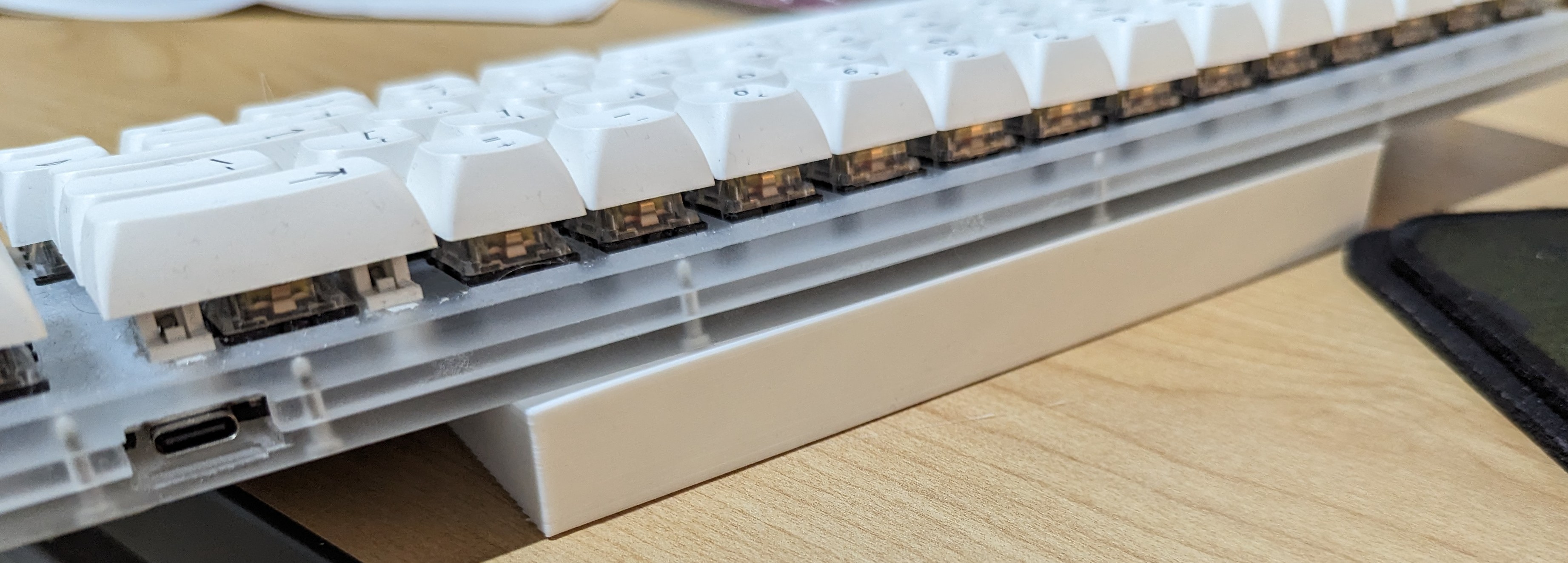 Keyboard Angle Legs / Base - Nibble 65 (Nullbits) - Mechanical Keyboard ...