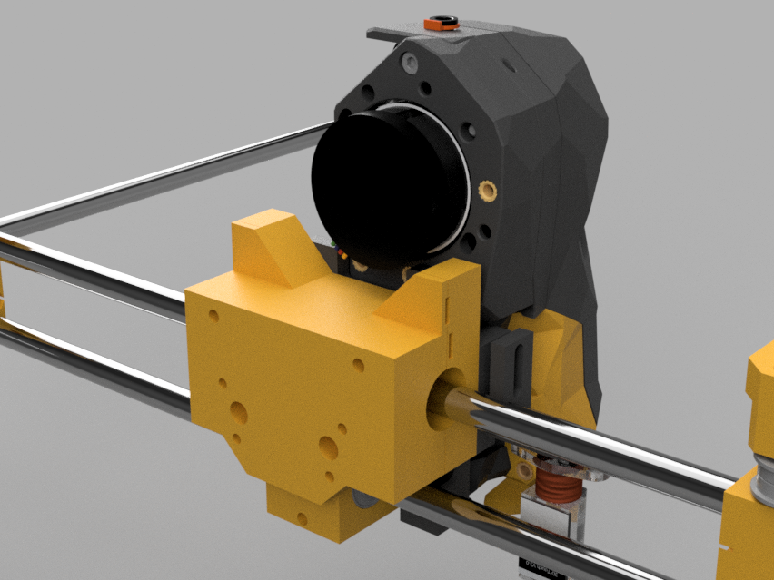 Voron Stealthburner Mount for Rook 180 with BL Touch by KushagraK7 ...