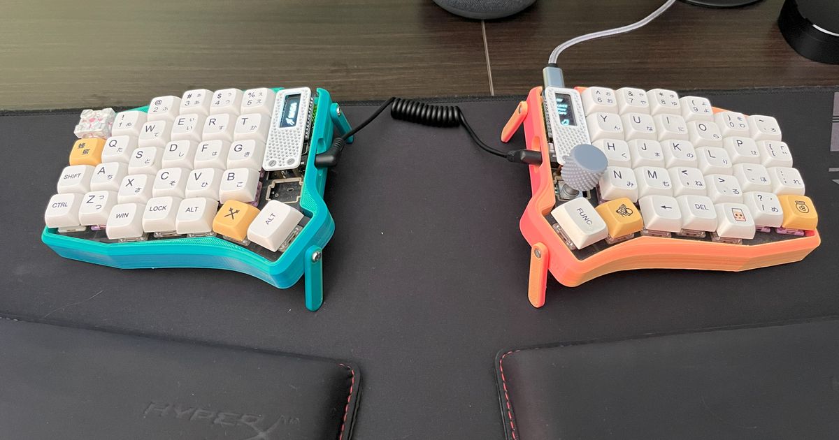 sofle v2 case reset button hole remix by Vojta | Download free STL ...