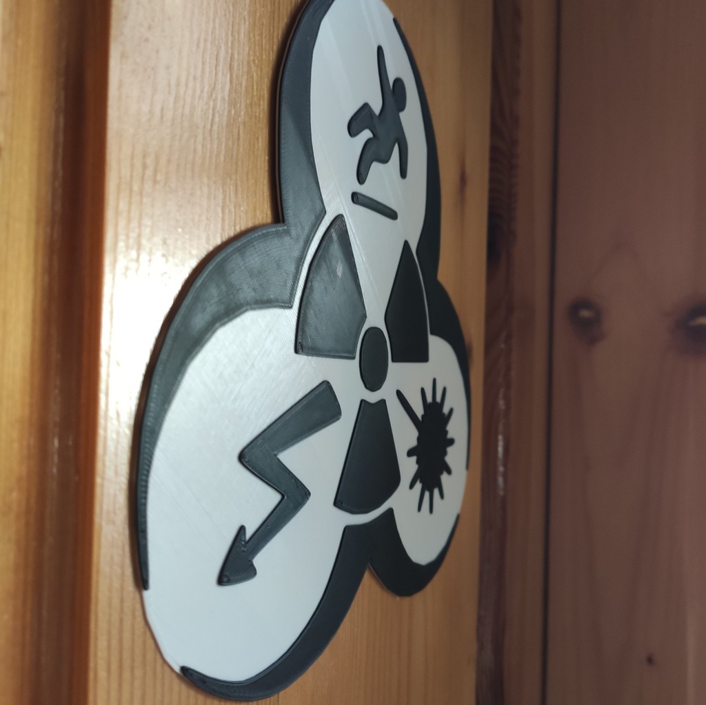 Hazard Symbol XKCD by Inobrevi | Download free STL model | Printables.com