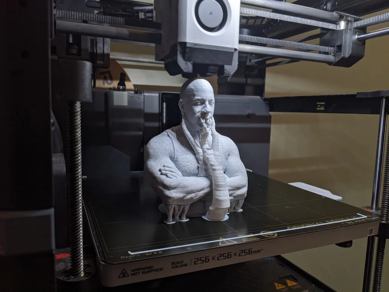 Dom Toretto (Vin Diesel) Bust by Solenoid | Download free STL model ...