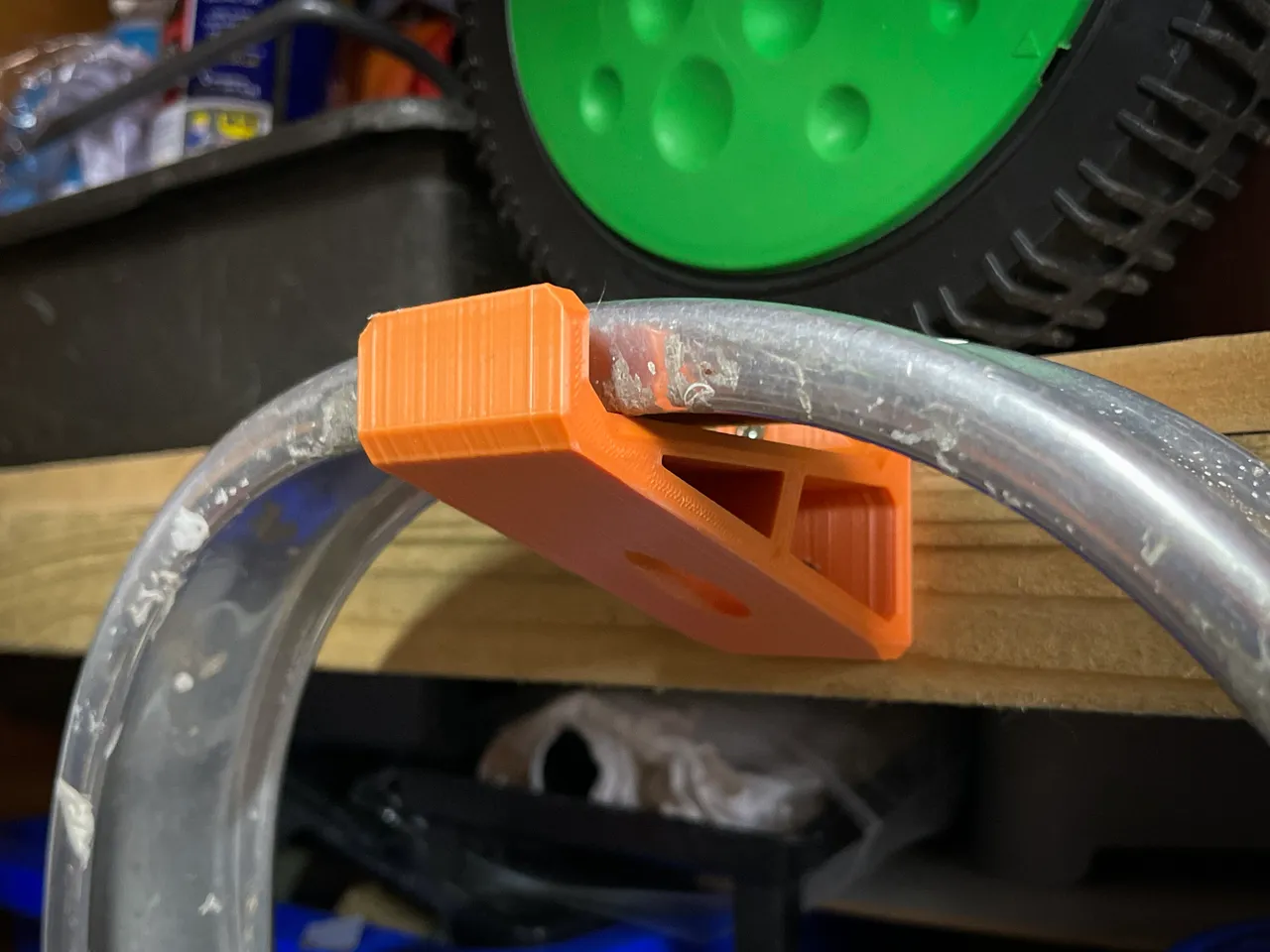 Step Ladder Wall Mount by annaglyph | Download free STL model ...