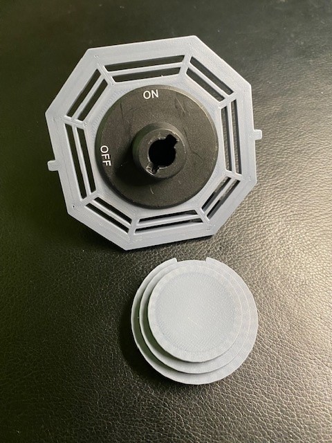 R2D2 Hex Port Master Power Switch by mmarv74 | Download free STL model ...