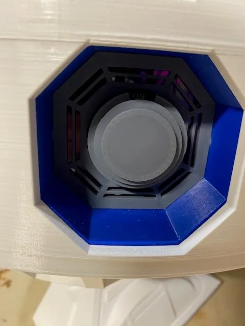 R2D2 Hex Port Master Power Switch by mmarv74 | Download free STL model ...