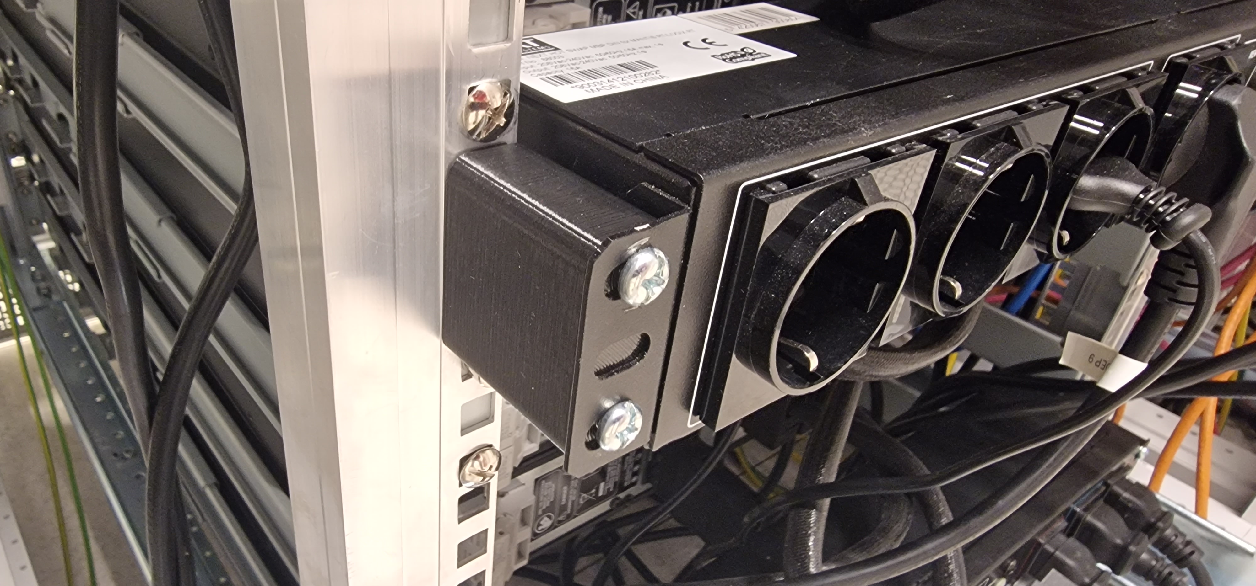 Simple 19inch 1HE rack standoff 4cm by ScorpionSting | Download free ...