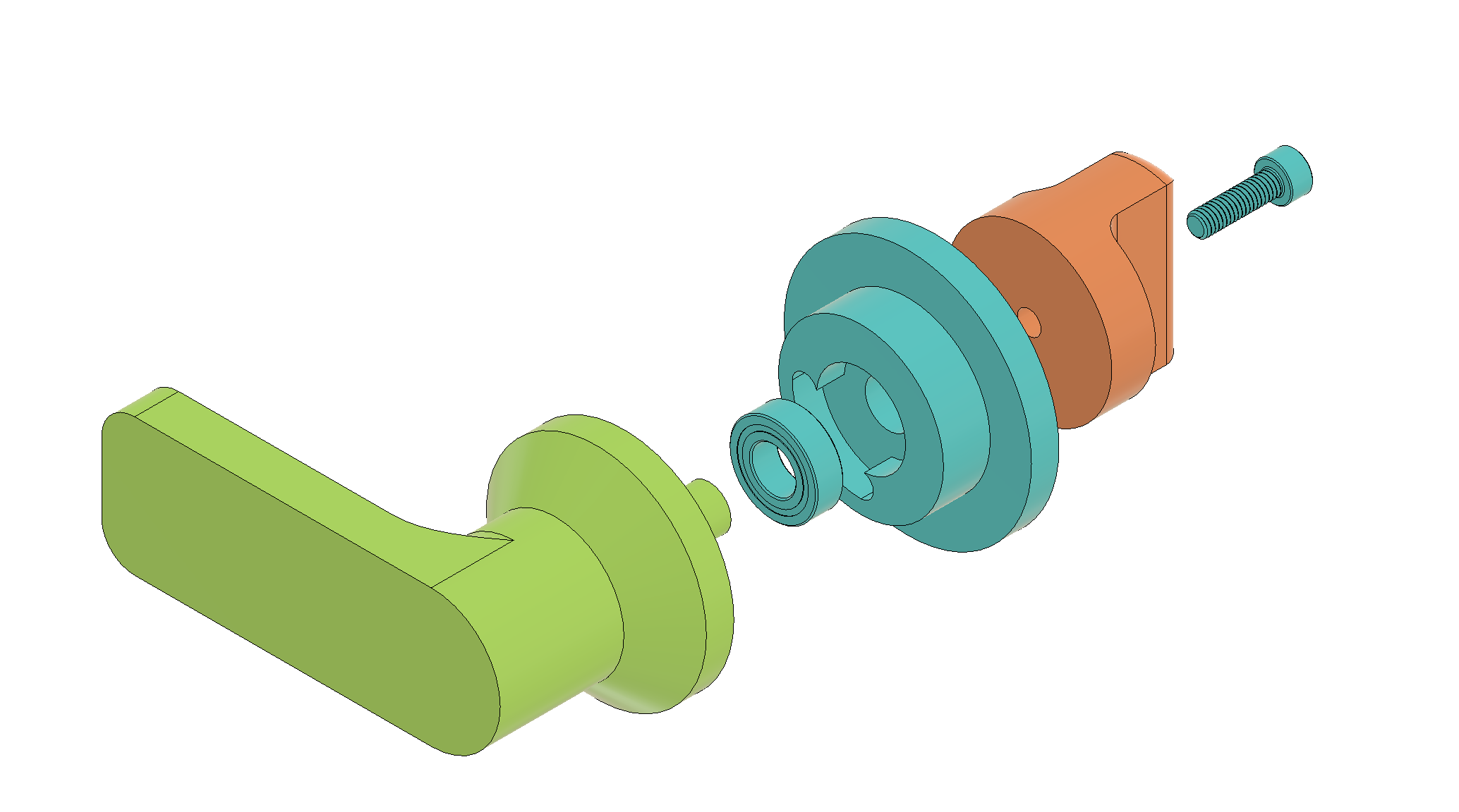 Door lock by Victorgg00 | Download free STL model | Printables.com