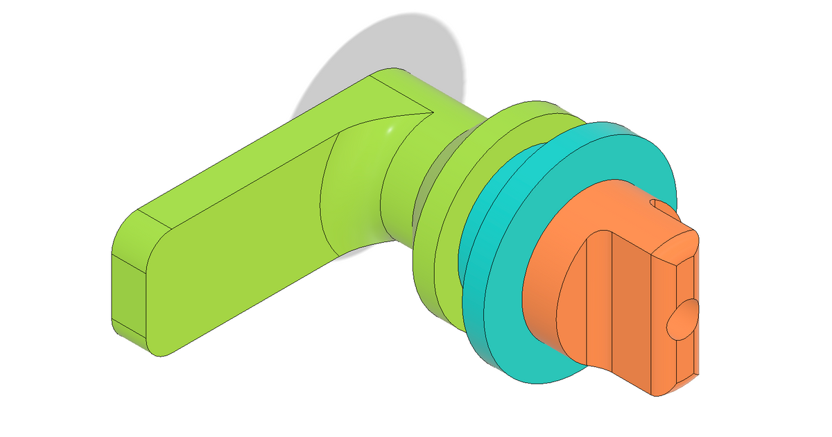 Door lock by Victorgg00 | Download free STL model | Printables.com