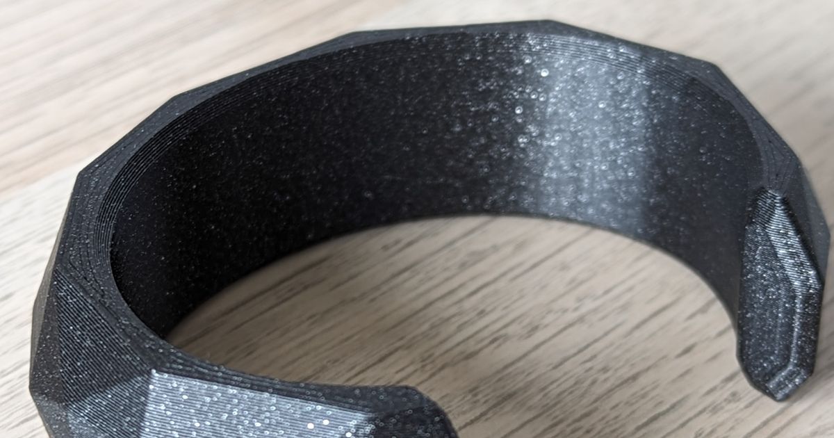 Low poly bracelet by Adam Sobotka | Download free STL model ...