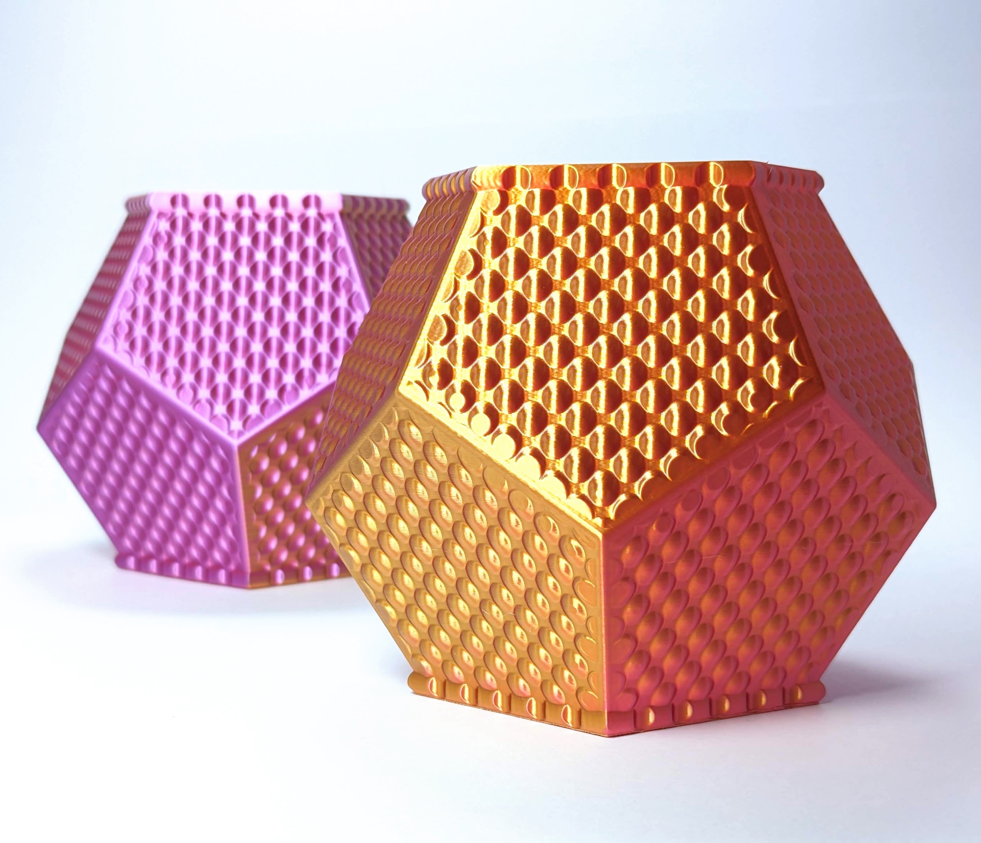 Punctuated Dodecahedra (vase mode!) by Clockspring | Printables Store