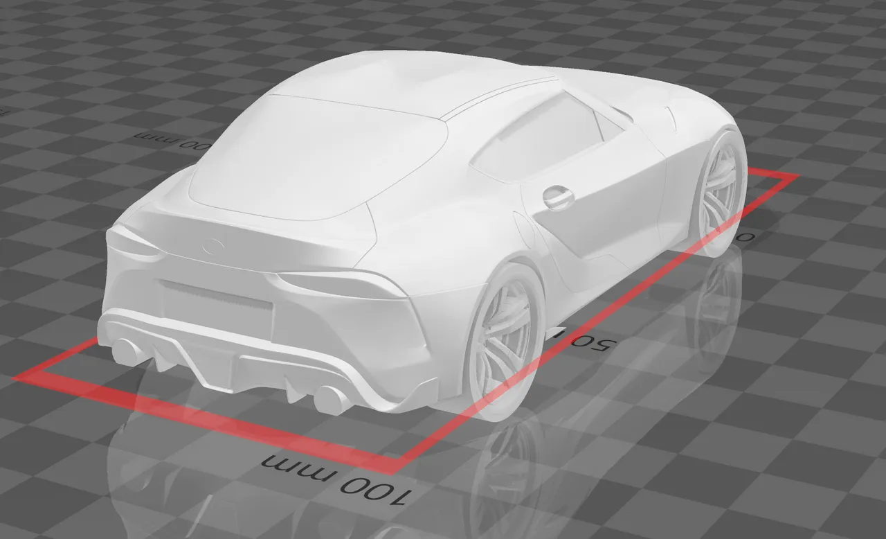 Toyota Supra A90 Easy Printable by Manifold3D | Download free STL model ...