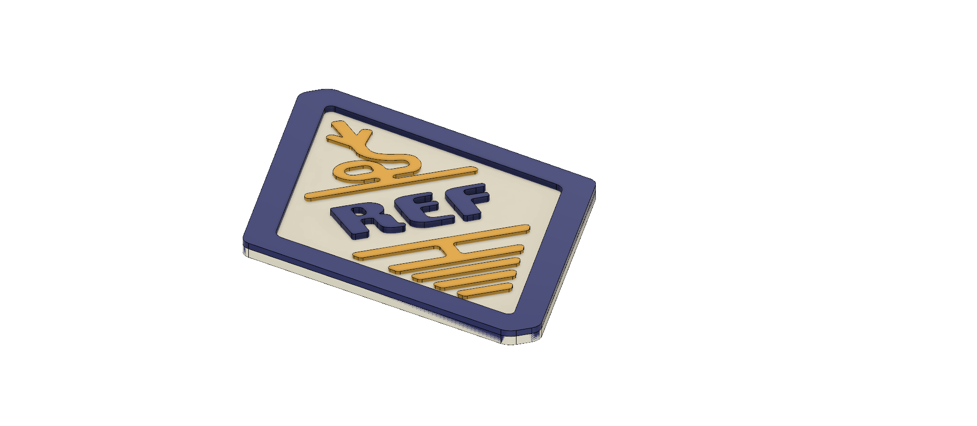 REF LOGO 3 Colors. by f1nsr | Download free STL model | Printables.com