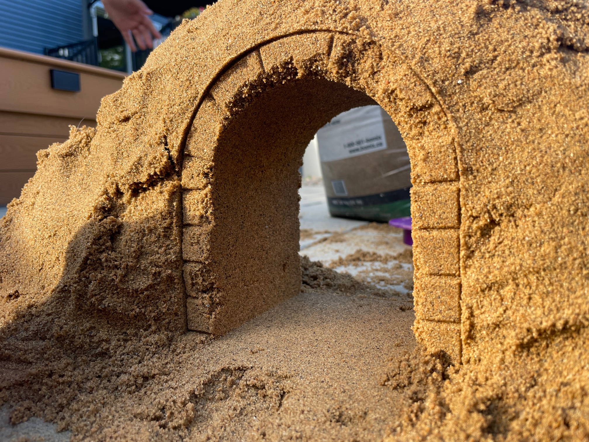 Sand Castle Gate/Arch/tunnel Form by Miguel M. | Download free STL ...