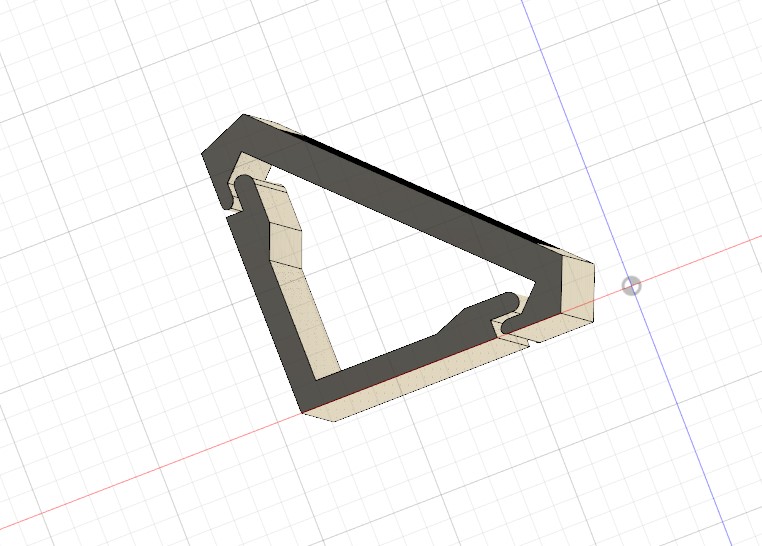 Triangle Cable Duct by butch708 | Download free STL model | Printables.com