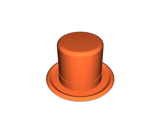 Tiny top hat by Electro Zap | Download free STL model | Printables.com